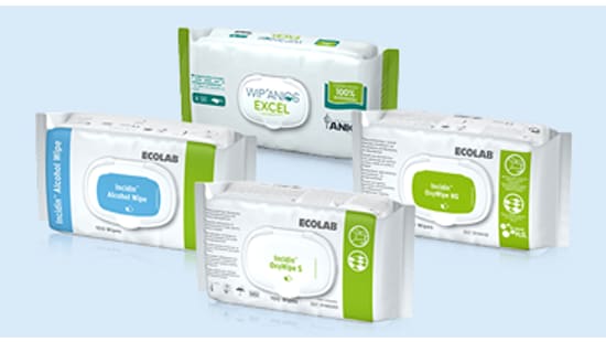 Cleaning and Disinfectant Wipes | Ecolab